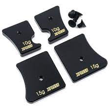 Xpress Brass Chassis Balance Weight 15g,10g 4pcs – Park Lane Hobbies