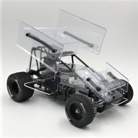 1RC Racing 1/18 Scale Sprint Car RTR (Clear) – Park Lane Hobbies