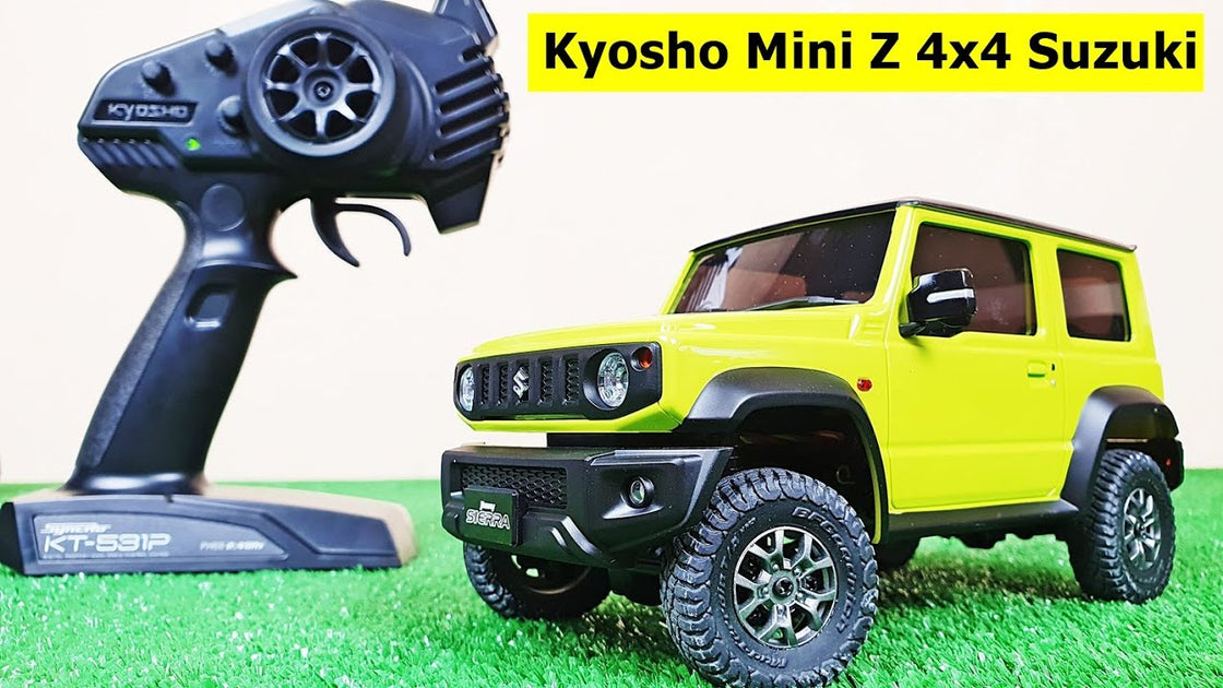 Mini-z 4X4 Jimny Sierra Green MX-01 (Kinetic Yellow ) – Park Lane Hobbies