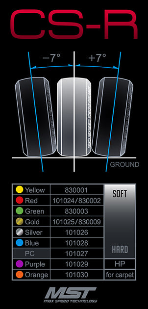MST CS-R Drift Tires (4) (Hard) – Park Lane Hobbies