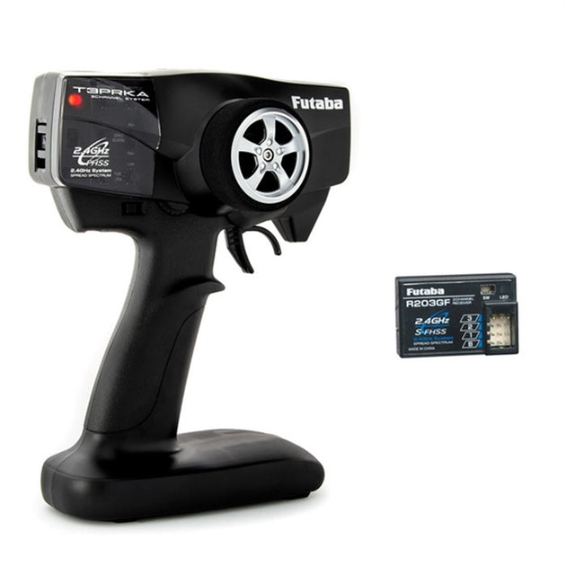 Futaba 3PRKA 2.4GHz S-FHSS 3-CHANNEL Radio with R203GF – Park Lane Hobbies
